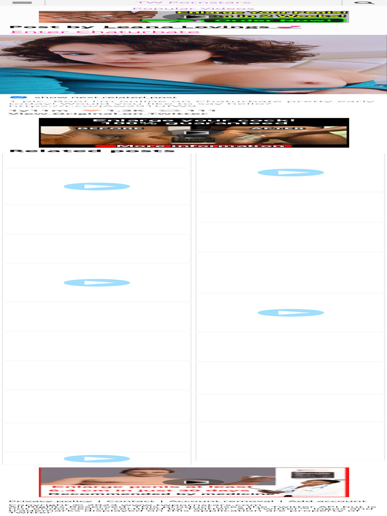 TW Pornstars - 1 Pic. Leana Lovings ?. Twitter. Boo! I'm Online On ...