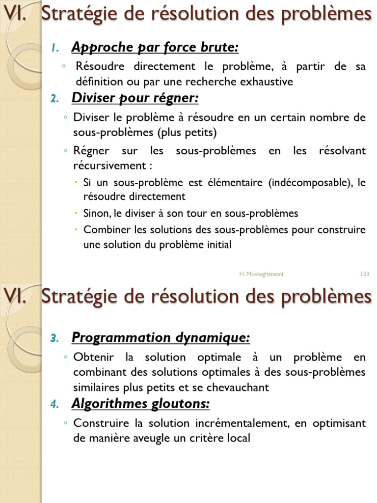 Cours Complexité Mosteghanemi CHP 6 Résolution de Problème Et NP-Complétude | PDF