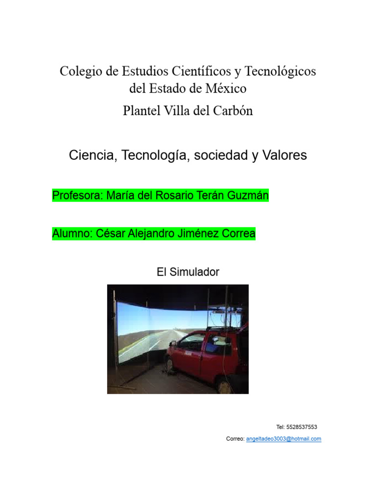 Documento (1) (1) | PDF | Simulación