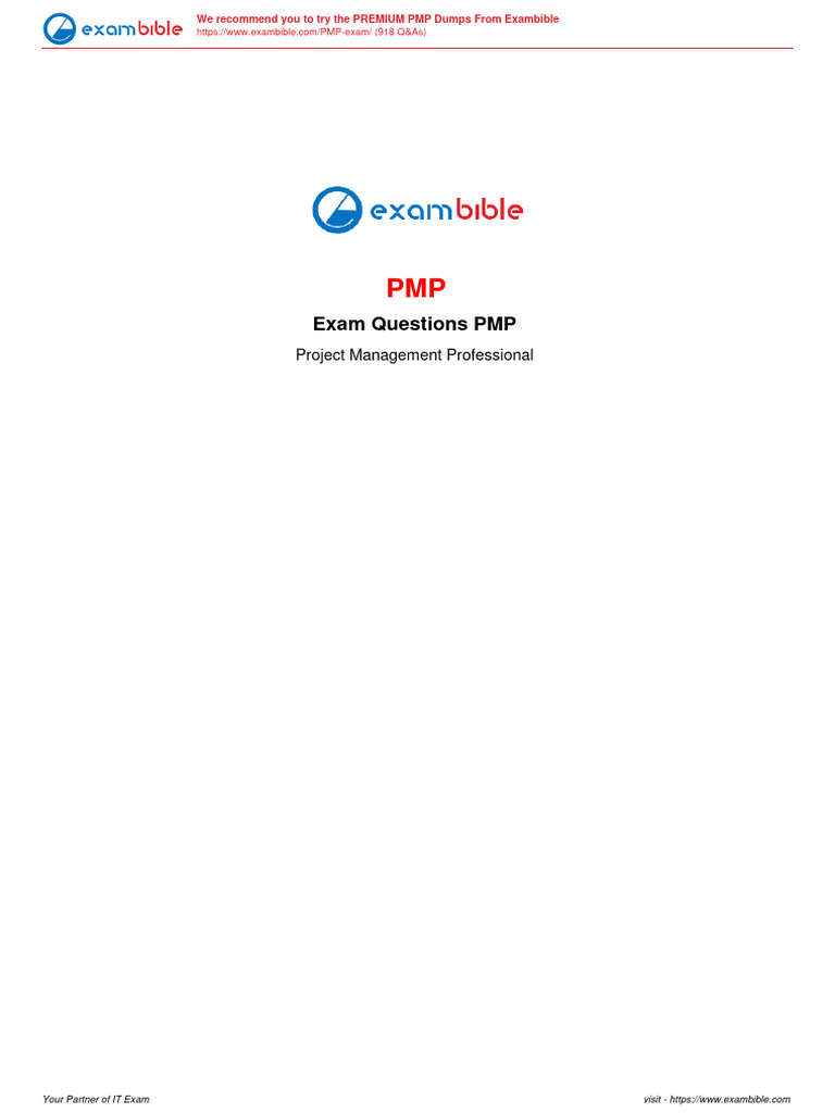 Pmi 1 | PDF