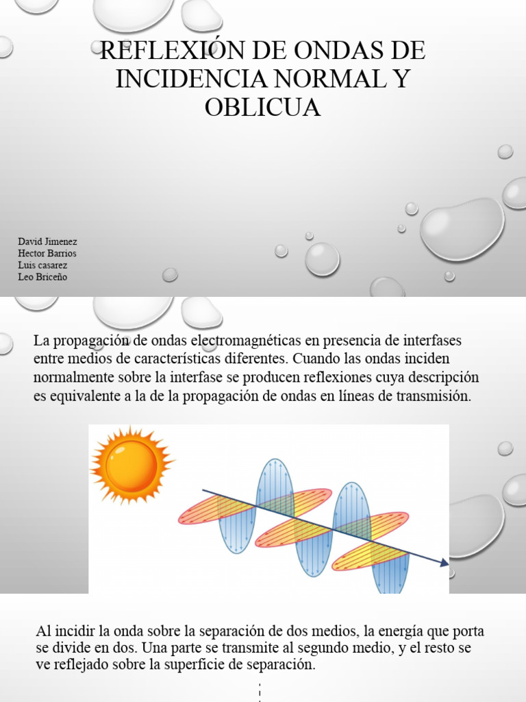 Exposicion Reflexion de Ondas | PDF Exposicion Reflexion de Ondas | PDF