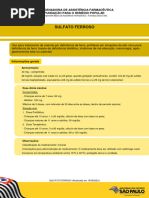 Folicil: Indicações e Posologia | PDF | Vitamina | Anemia