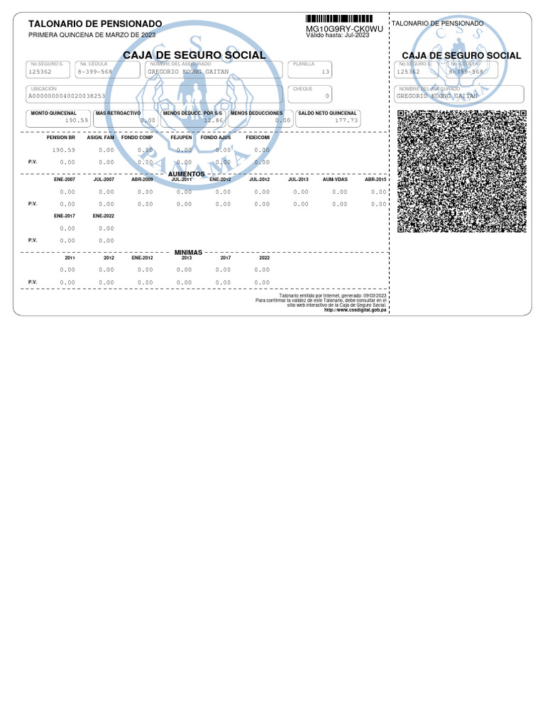 Talonario Digital 20230309 | PDF Talonario Digital 20230309 | PDF