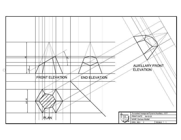 Truncated Hexagonal Prism | PDF