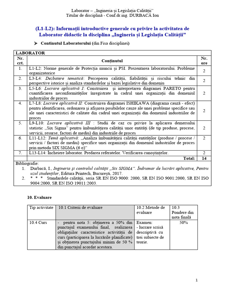 L1-L2 - ILC - Informatii Introductive Generale | PDF