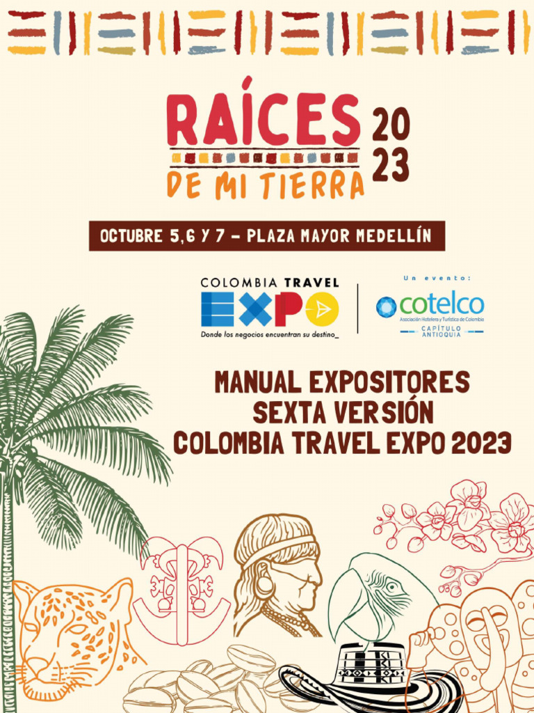 Manual del Expositor: Travel Expo 2023 | PDF | Colombia