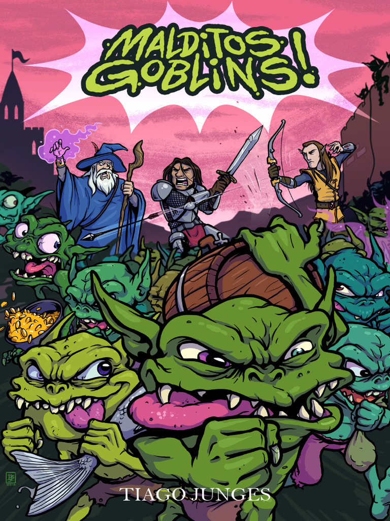 Malditos Goblins 3e Digital | PDF | Relâmpago | Jogos de RPG