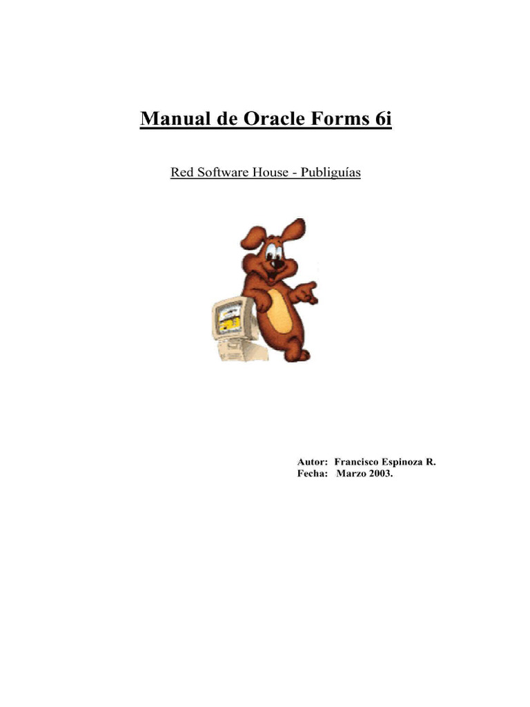 Manual Oracle Forms 6 I | PDF