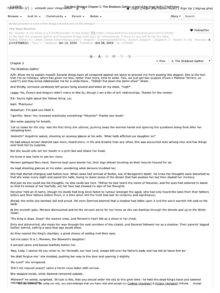 The New Shadow | PDF