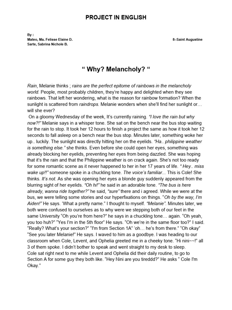 Project in English | PDF