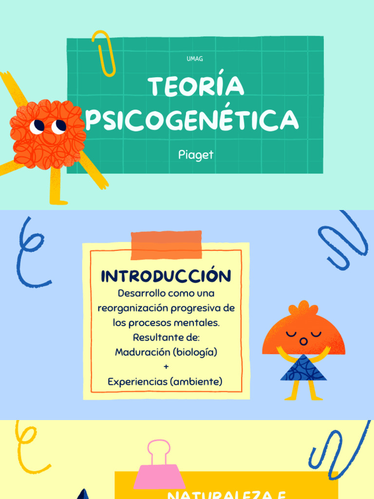 Teoría psicogenética | PDF | Pensamiento | Ciencia cognitiva