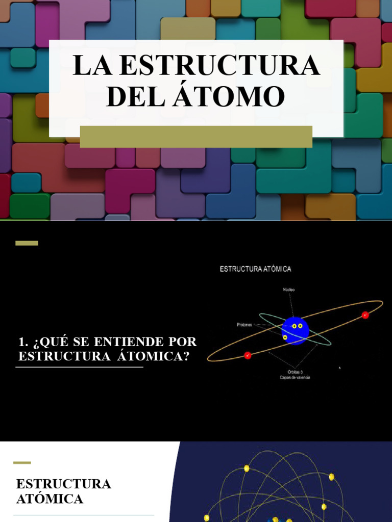 Estructura y Partículas Atómicas | PDF