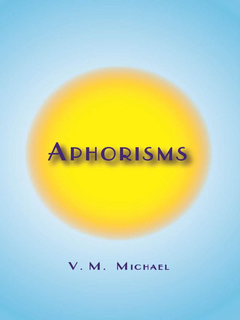 Gnostic Aphorisms by V.M. Michael | PDF | Philosophy | Religion ...