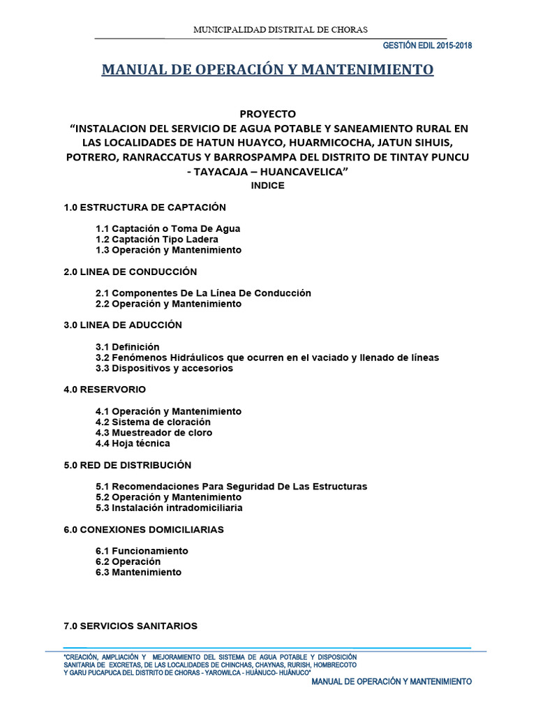 Manual de Operacion Nuevoxxx | PDF