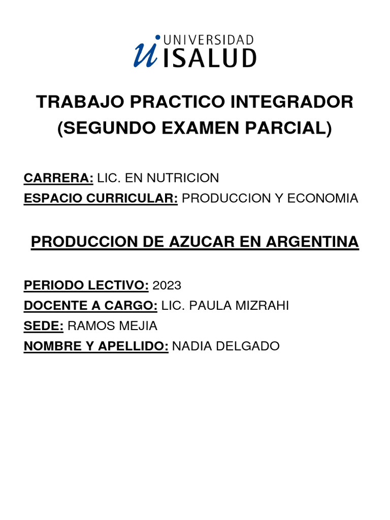 Trabajo Practico Integrador | PDF | Biocombustible | Agroecología