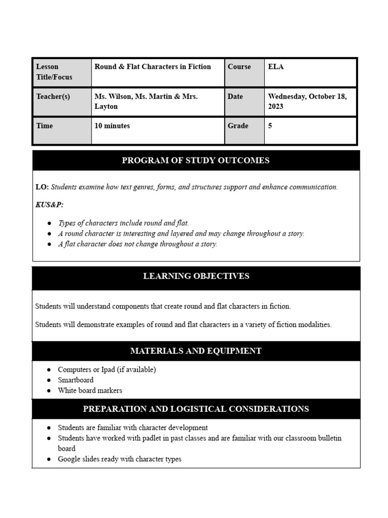 Comm Tech Lesson Plan - Padlet | PDF