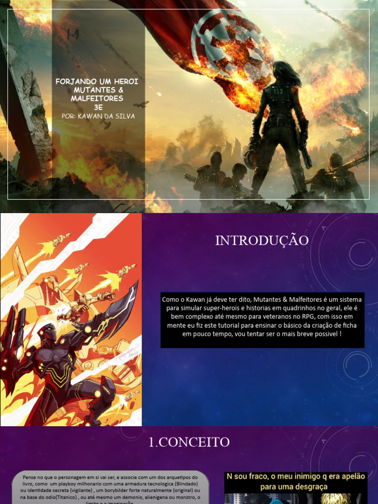 Como Montar Ficha M&M 3e Last | PDF