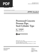 AWWA C600 1999 Installation of Ductile | PDF | Pipe (Fluid Conveyance ...