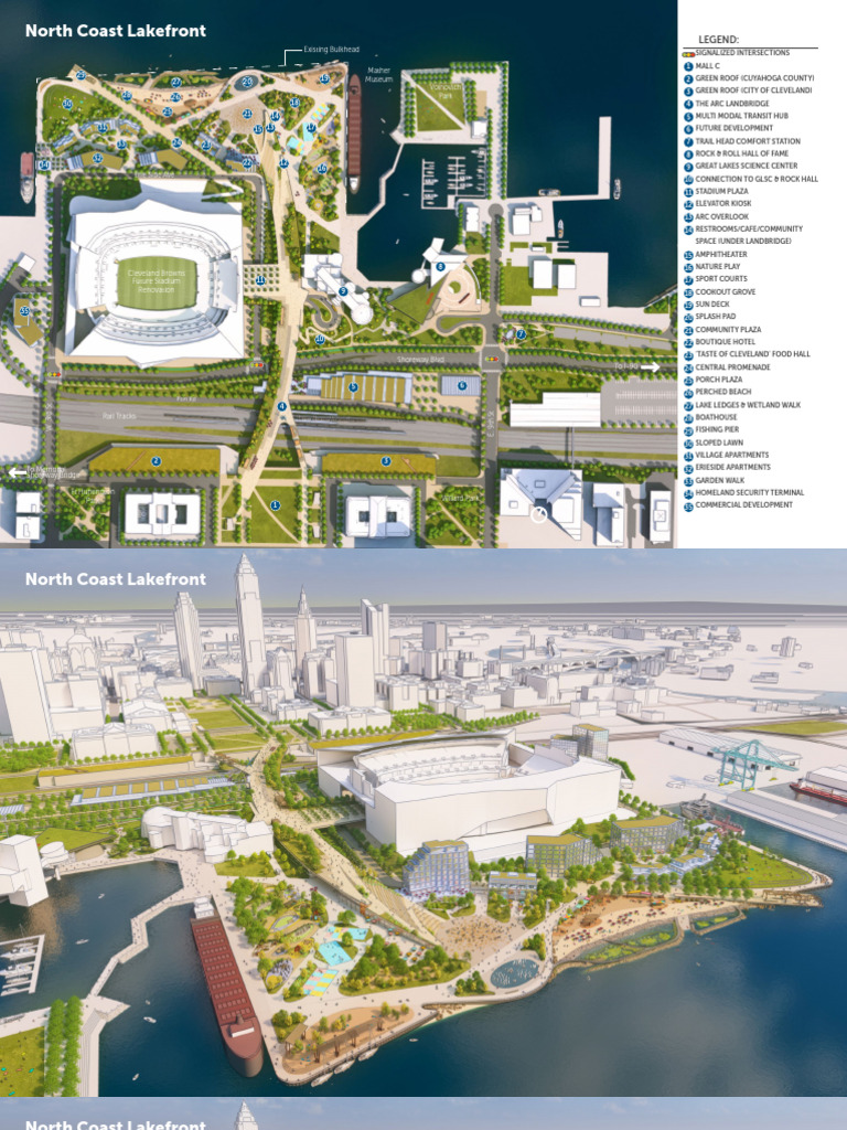 Cleveland Lakefront Master Plan Photos 10-20-23 | PDF | Cleveland ...