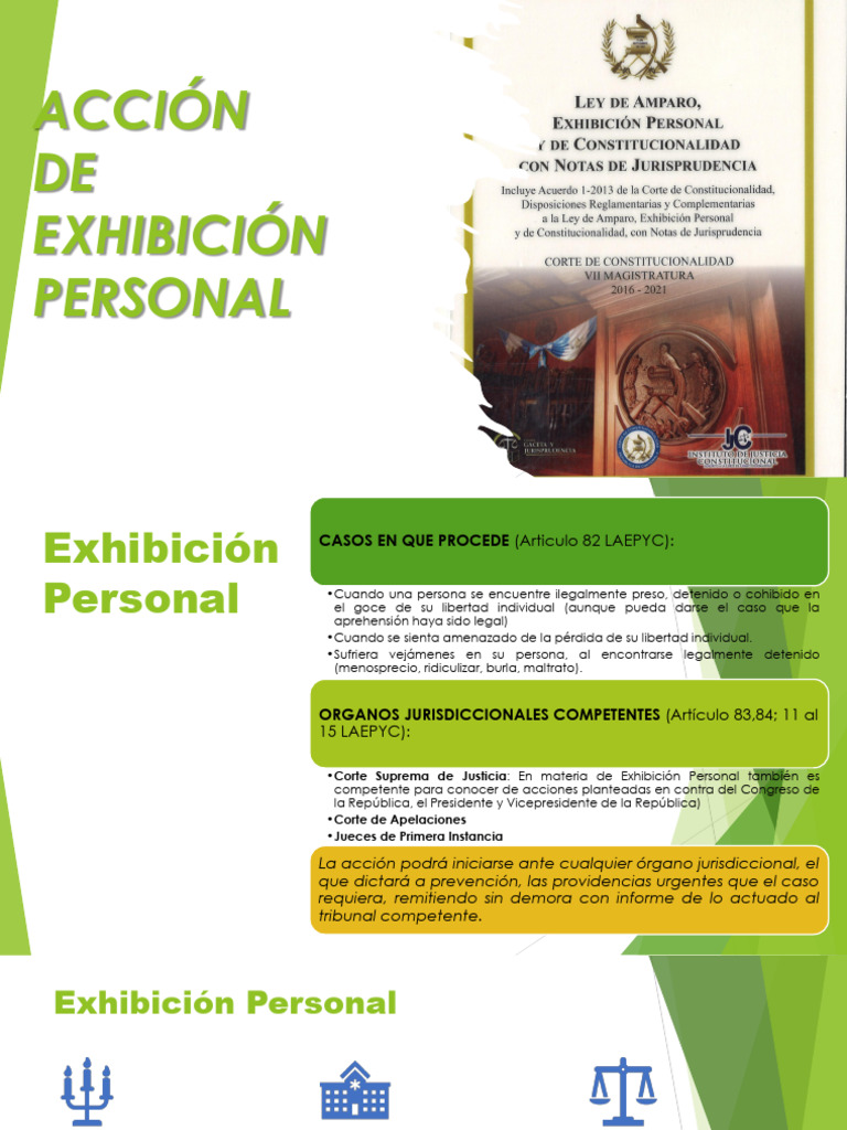 Exhibicion Personal | PDF | Ley Pública | Gobierno
