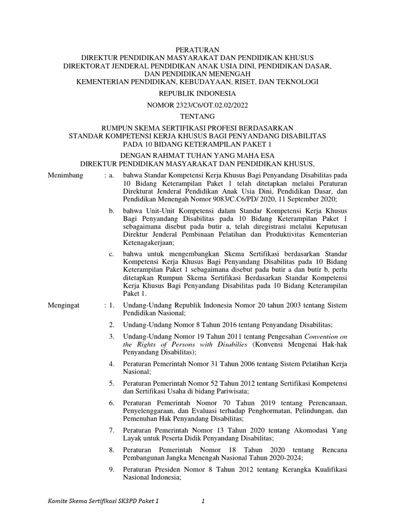 SK - Rumpun - Skema - 2022 - 1 | PDF