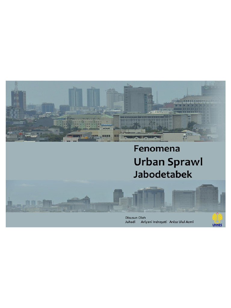 Urban Sprawl di Jabodetabek: Analisis dan Dampak | PDF
