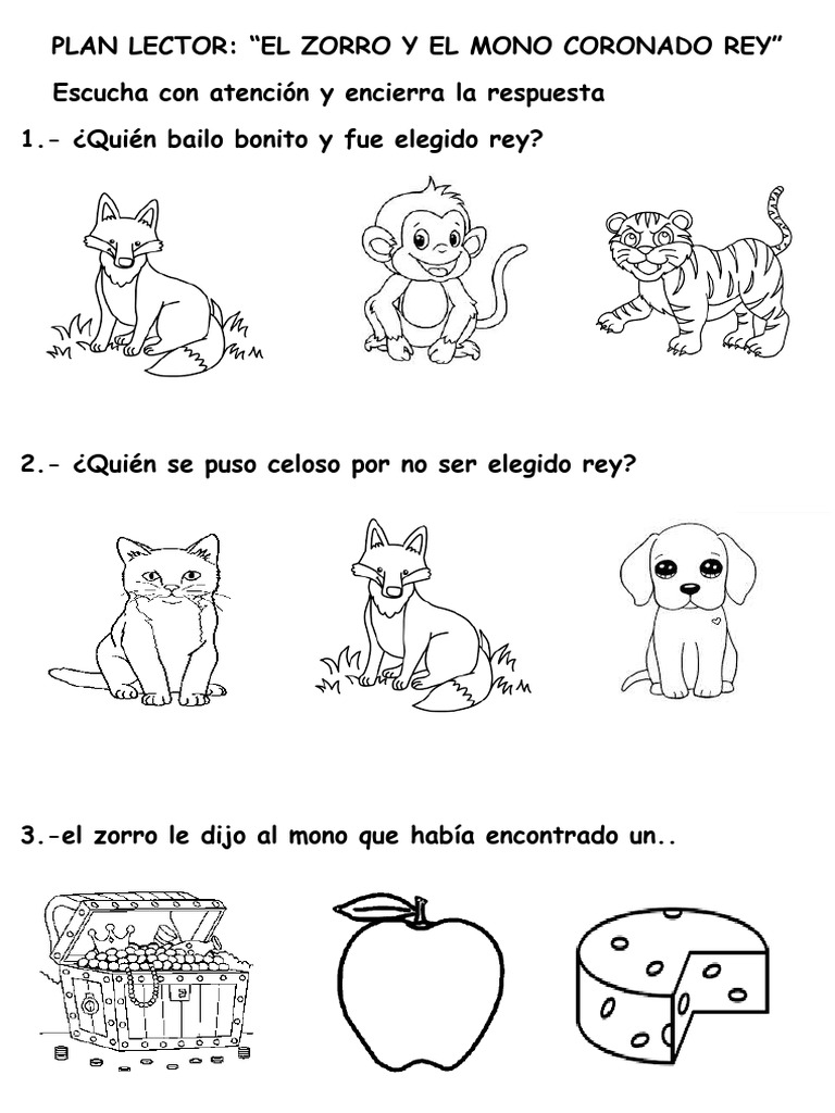 Cuento Mono Parte 1 | PDF | Clásicos