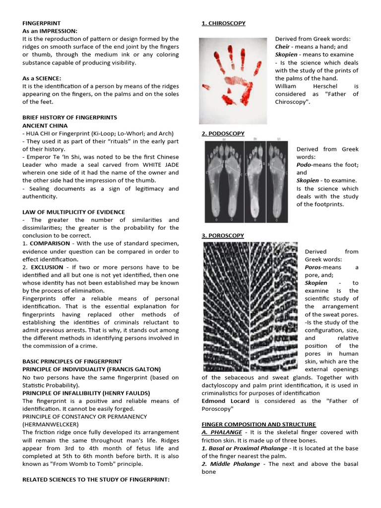 Fingerprint - Reviewer | PDF