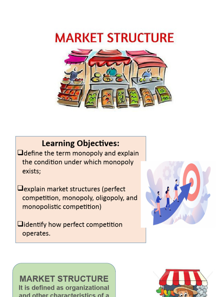 Lesson On MARKET STRUCTURE | PDF | Monopoly | Profit (Economics)