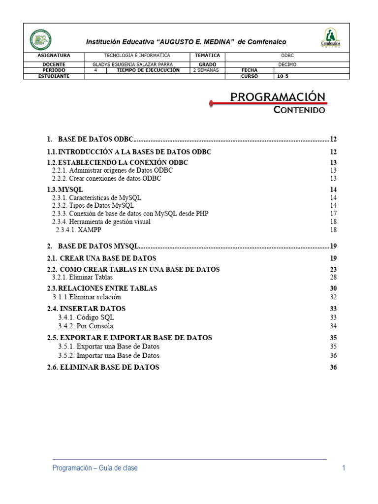 Conexion Mysql y PHP | PDF | Objeto (informática) | Programación ... Conexion Mysql y PHP | PDF | Objeto (informática) | Programación ...