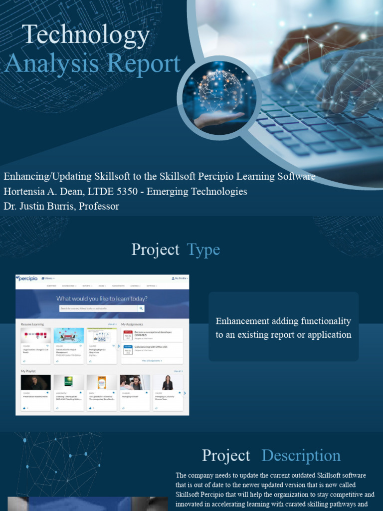 Technology Analysis Final Report Presentation | PDF