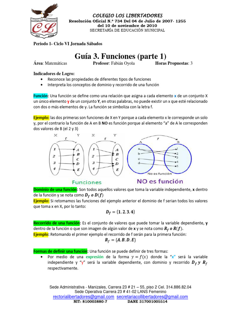 Guia 3 CVI-funciones | PDF
