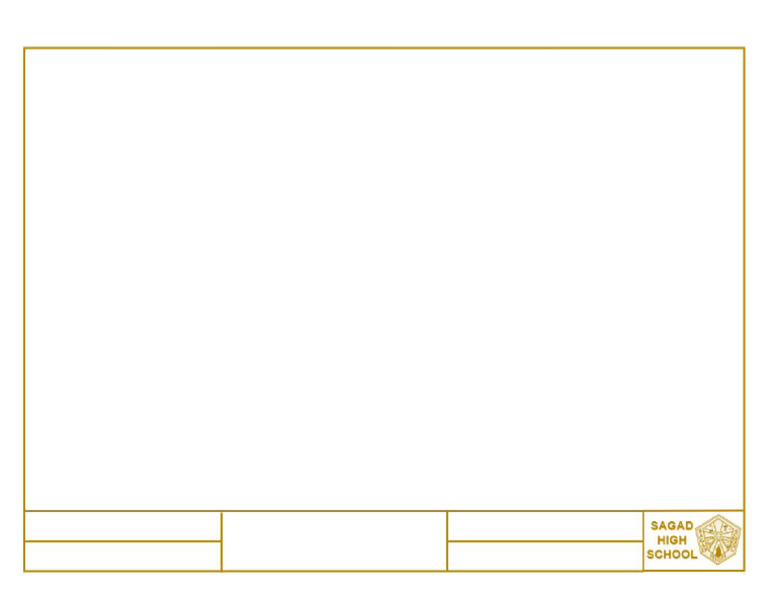 Grade 10 Drafting Plate Sample | PDF