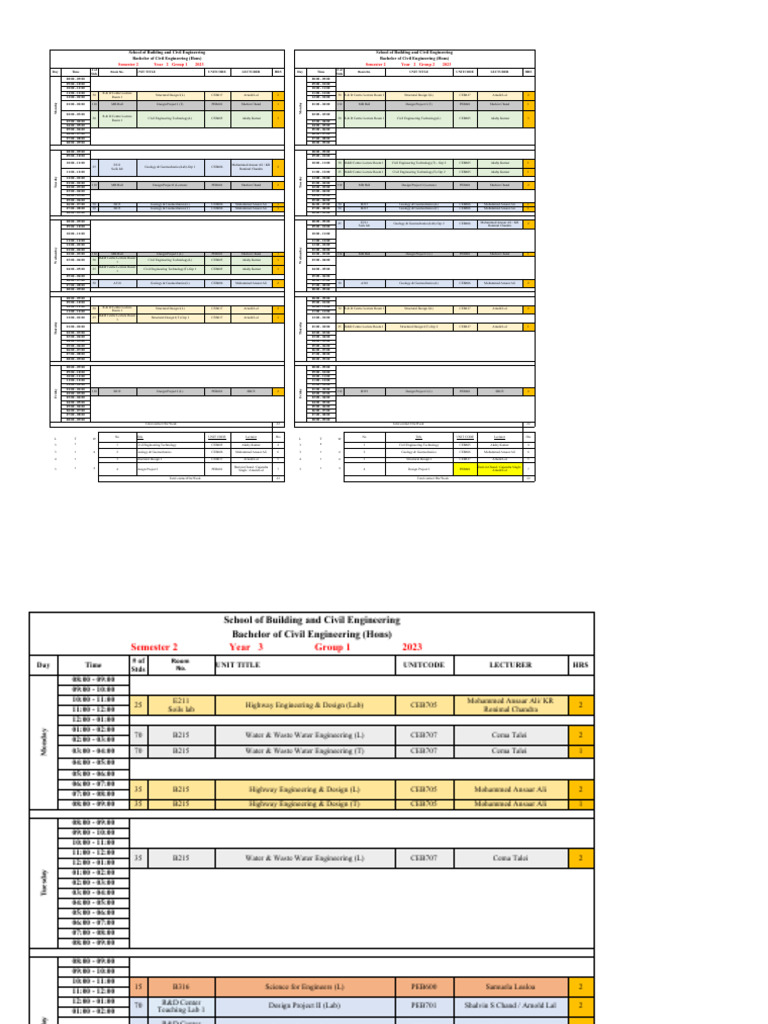Final Sbce s2 TT 2023 1 | PDF | Civil Engineering | Physical Sciences