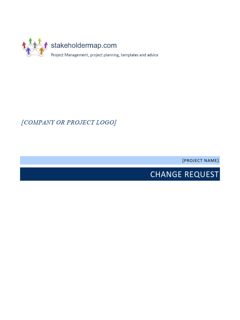 Project Management Change Request Template | PDF | Project Management ...