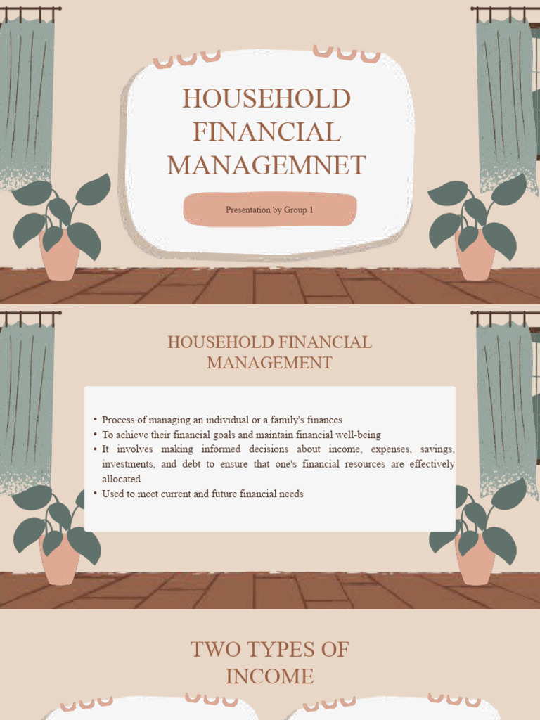 Household Financial Management Guide | PDF | Business | Finance & Money ...