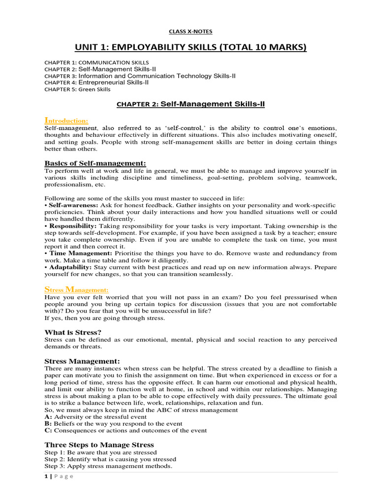 X_notes_self_management_skills | PDF