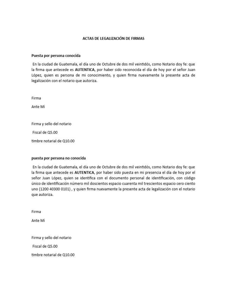 ejemplos+documentos+notariales.01 | PDF | Justicia | Crimen y violencia