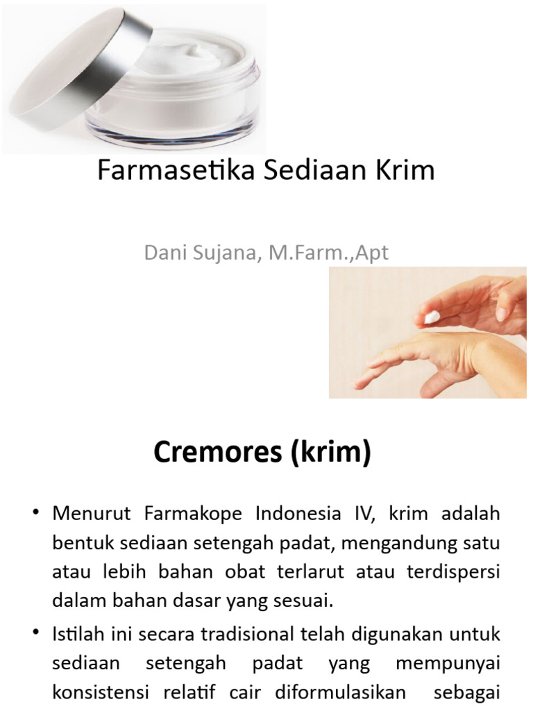 Krim | PDF | Memasak, Makanan, & Anggur | Kesehatan Holistik