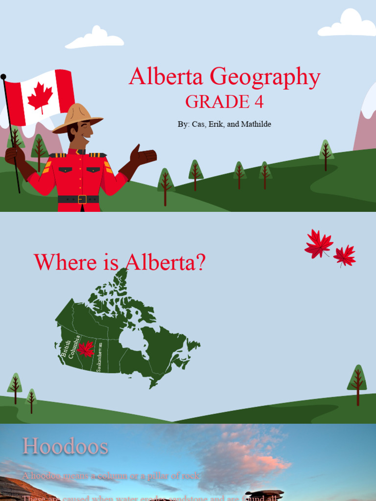 Alberta's Unique Geography for Kids | PDF | Alberta | Physiographic ...