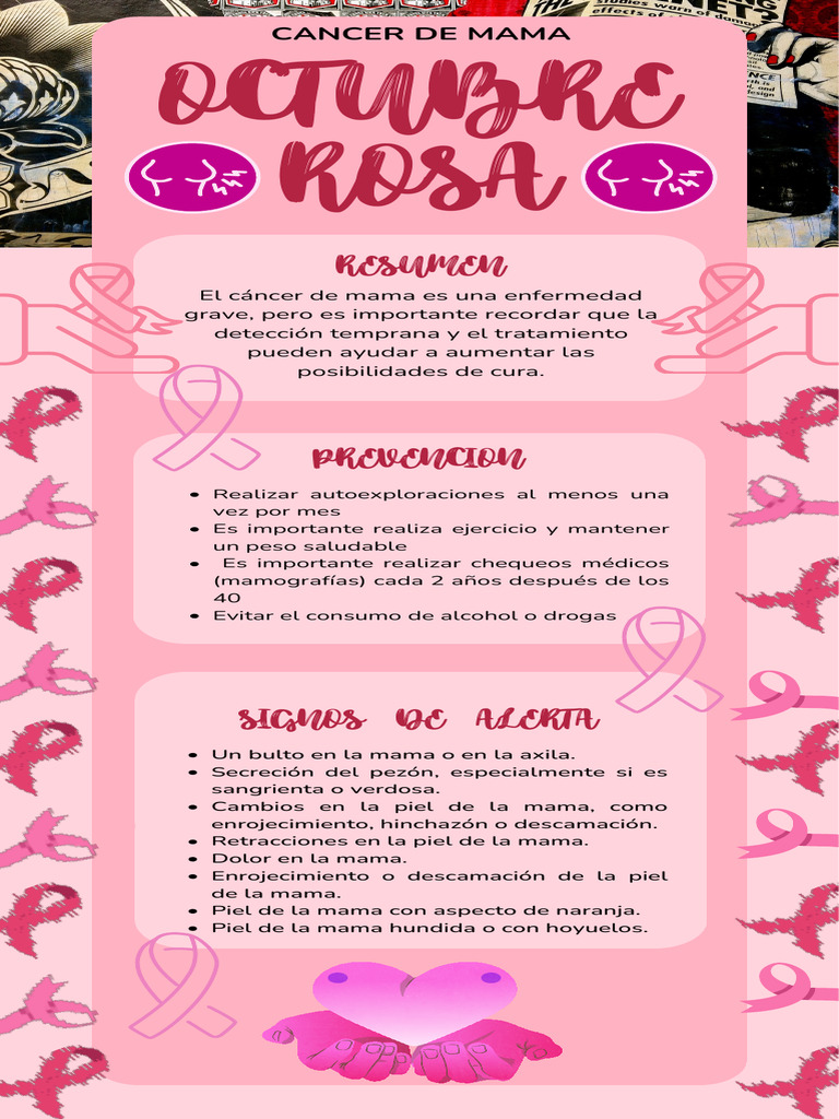 Infografia Cancer de Mama | PDF
