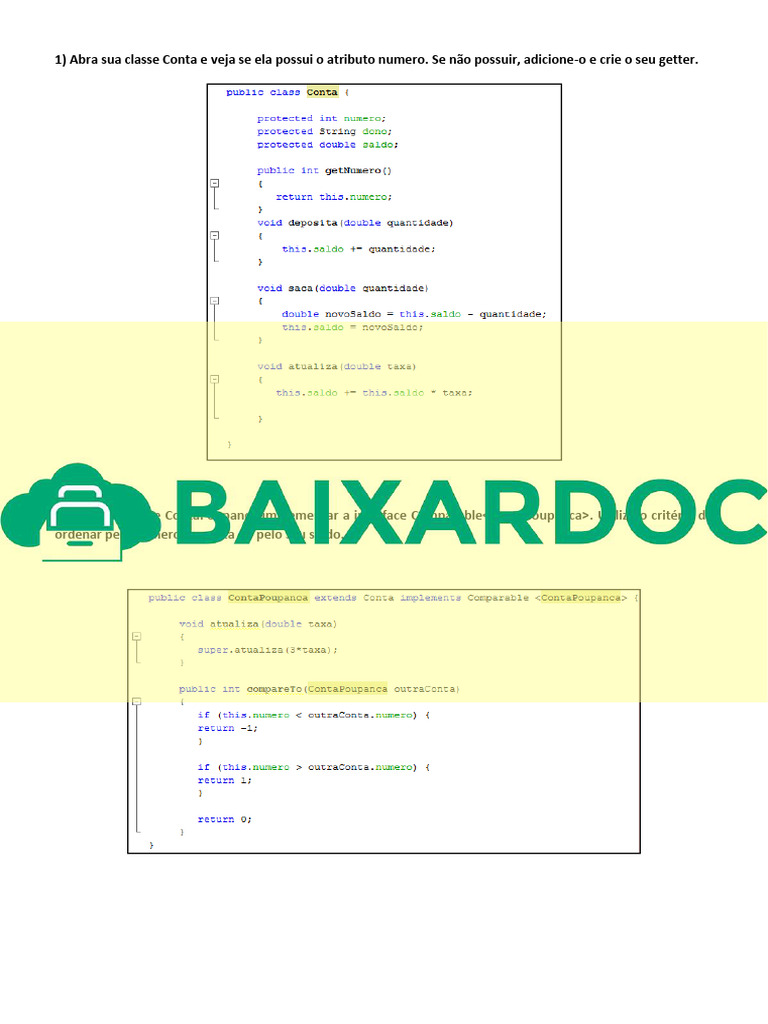 Exercicios Resolvidos Java Collections | PDF | Métodos e Materiais de Ensino | Tecnologia e ...