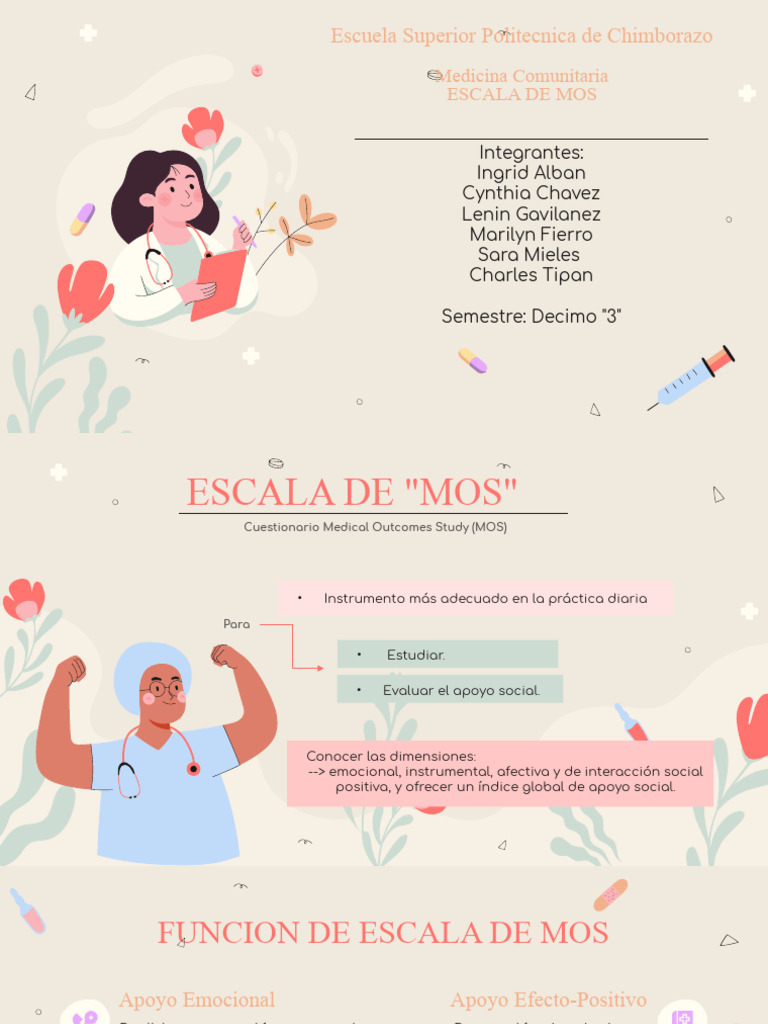 Escala de MOS - Grupo 3 | PDF