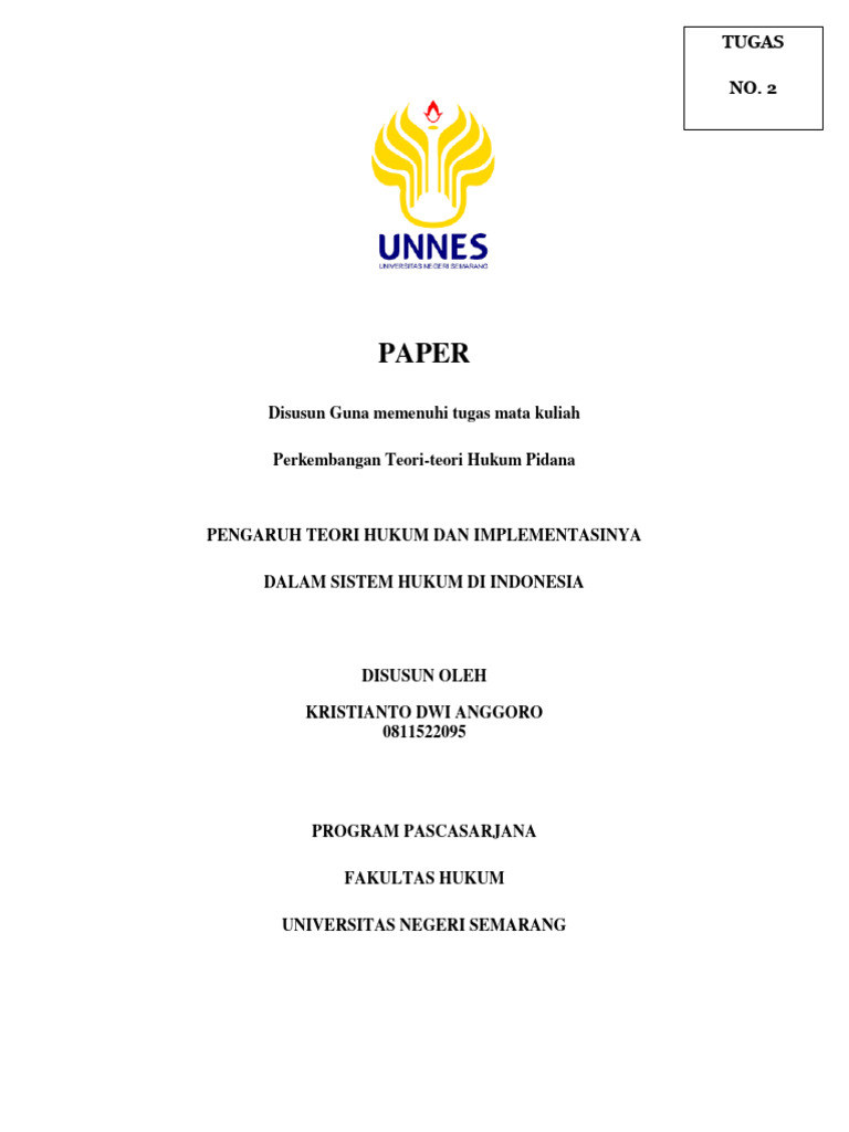 Tugas Paper Kris 2 | PDF