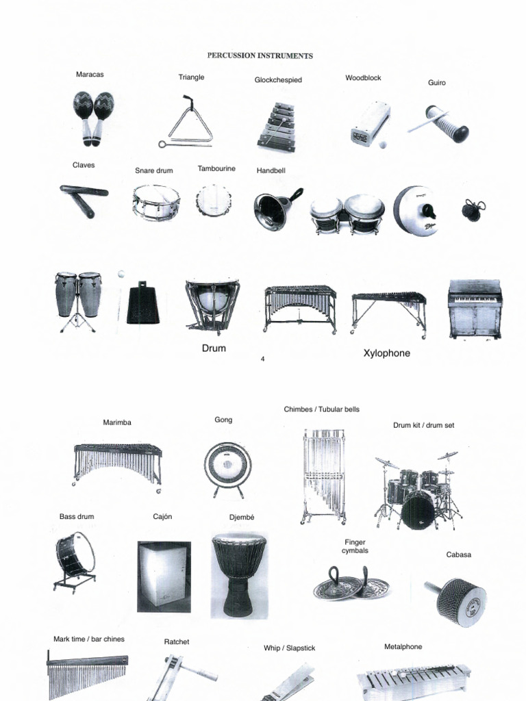 Percussion (Cards) | PDF