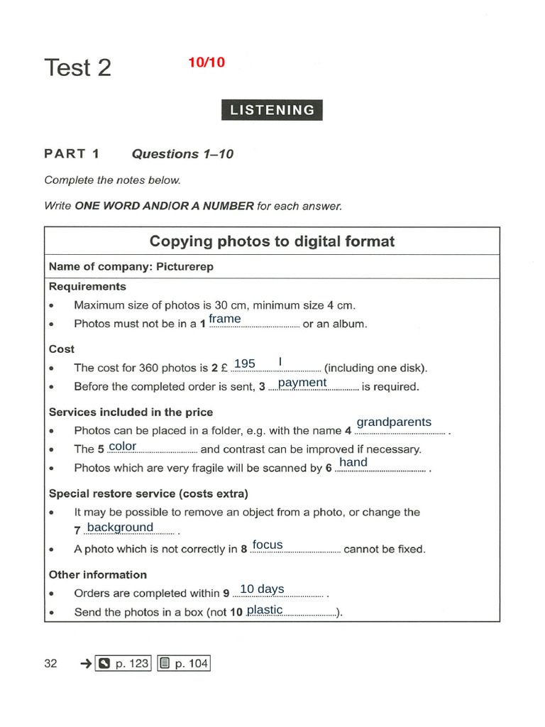 050723 - Huỳnh Thảo Quyên FORM FILLING PRACTICE | PDF