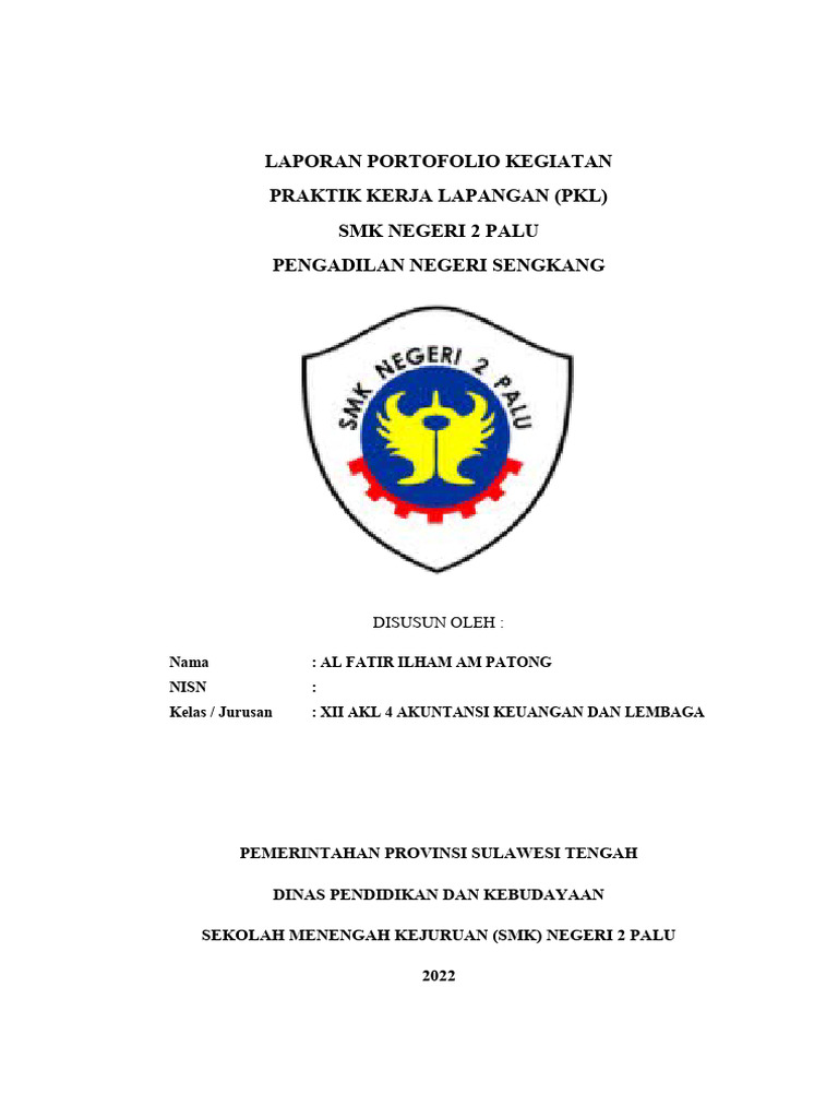 Laporan Portofolio Kegiatan PKL | PDF