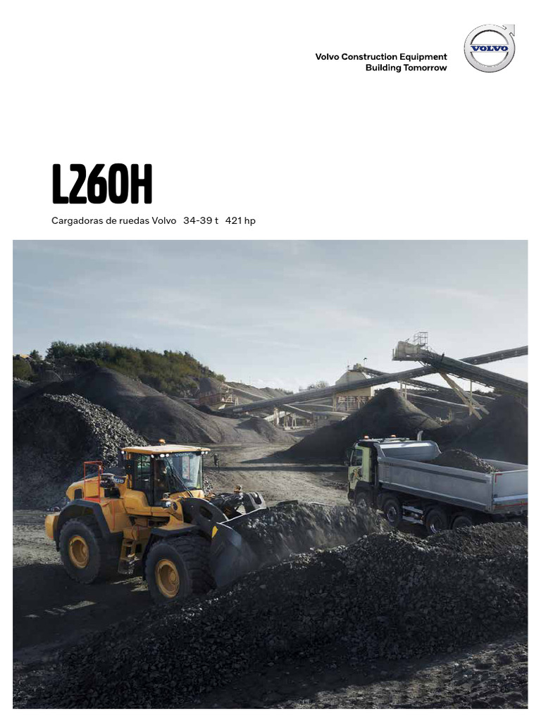 Brochure l260h t3 Es A6 20055537 C | PDF | Acelerador | Eje