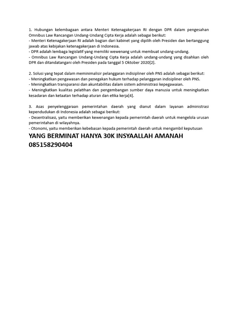 TMK 1 Hubungan Pusat Dan Daerah | PDF