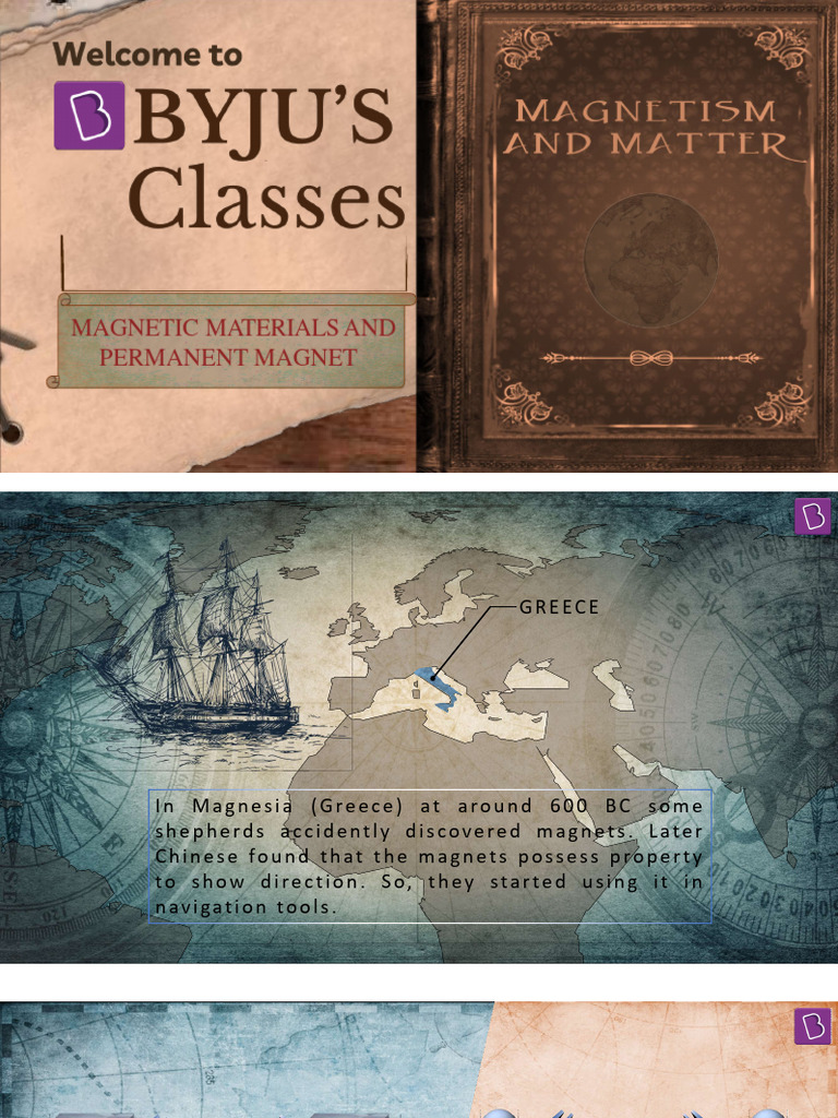 CBSE Class 12 Magnetism and Matter Study Notes | PDF | Ferromagnetism ...